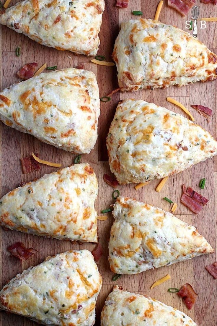 The Best Bacon Cheddar Scones Recipe - the scone blog