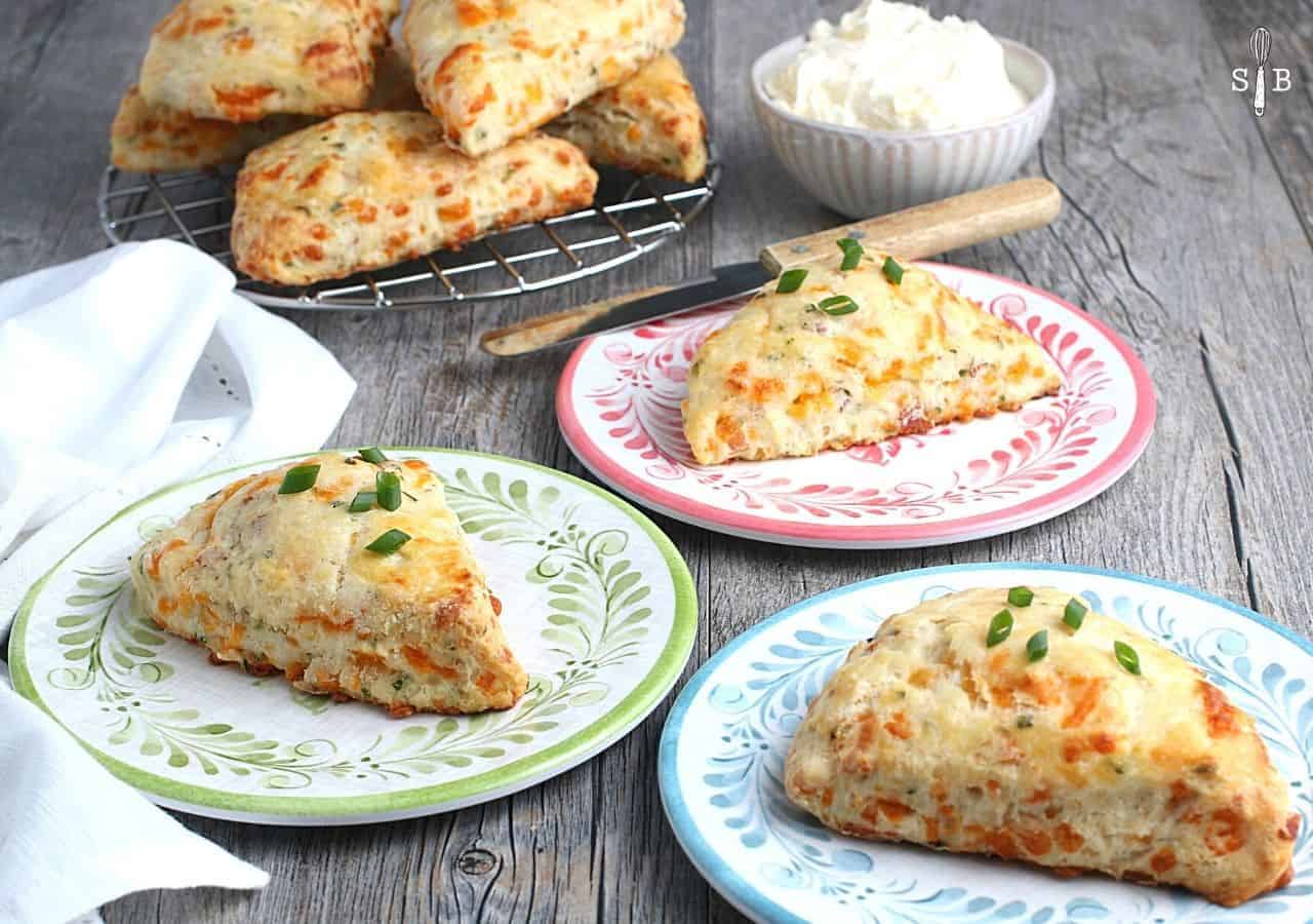 The Best Bacon Cheddar Scones Recipe - the scone blog