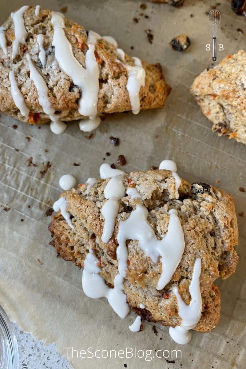 Carrot Cake Scones Recipe {Quick & Easy!} - the scone blog