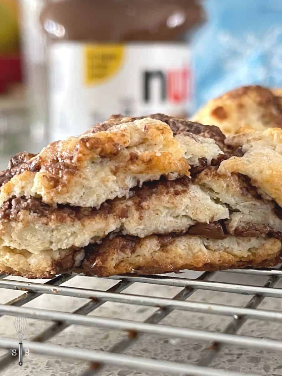 How To Make Nutella Scone Glaze - the scone blog