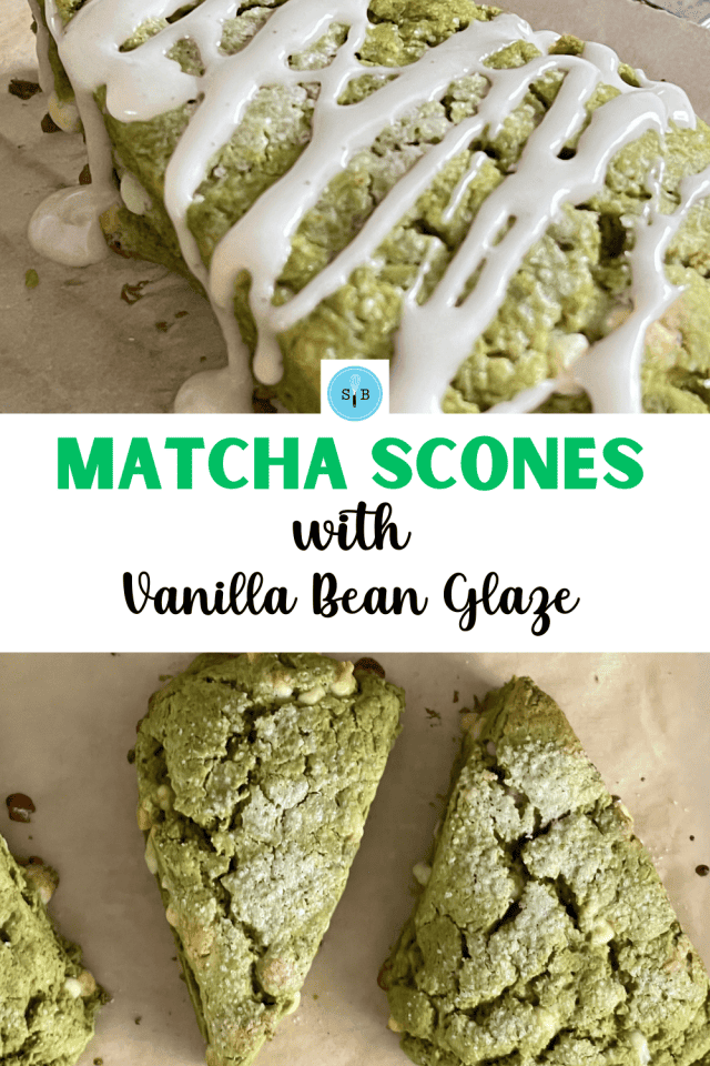 Matcha Scones with White Chocolate Chips Recipe - the scone blog