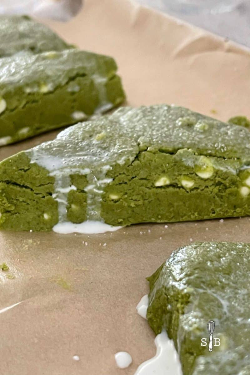 Matcha Scones with White Chocolate Chips Recipe - the scone blog