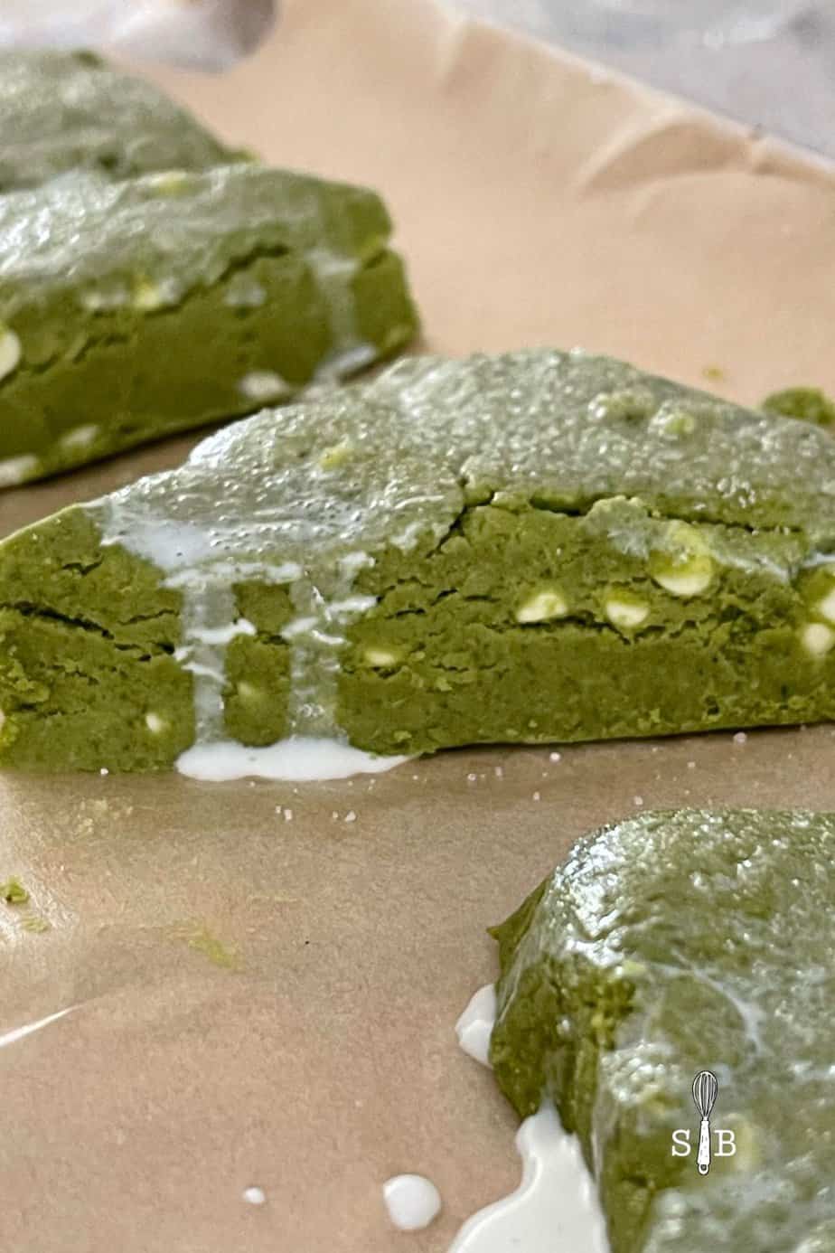 Matcha Scones with White Chocolate Chips Recipe - the scone blog