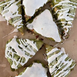 Matcha Scones with White Chocolate Chips Recipe - the scone blog
