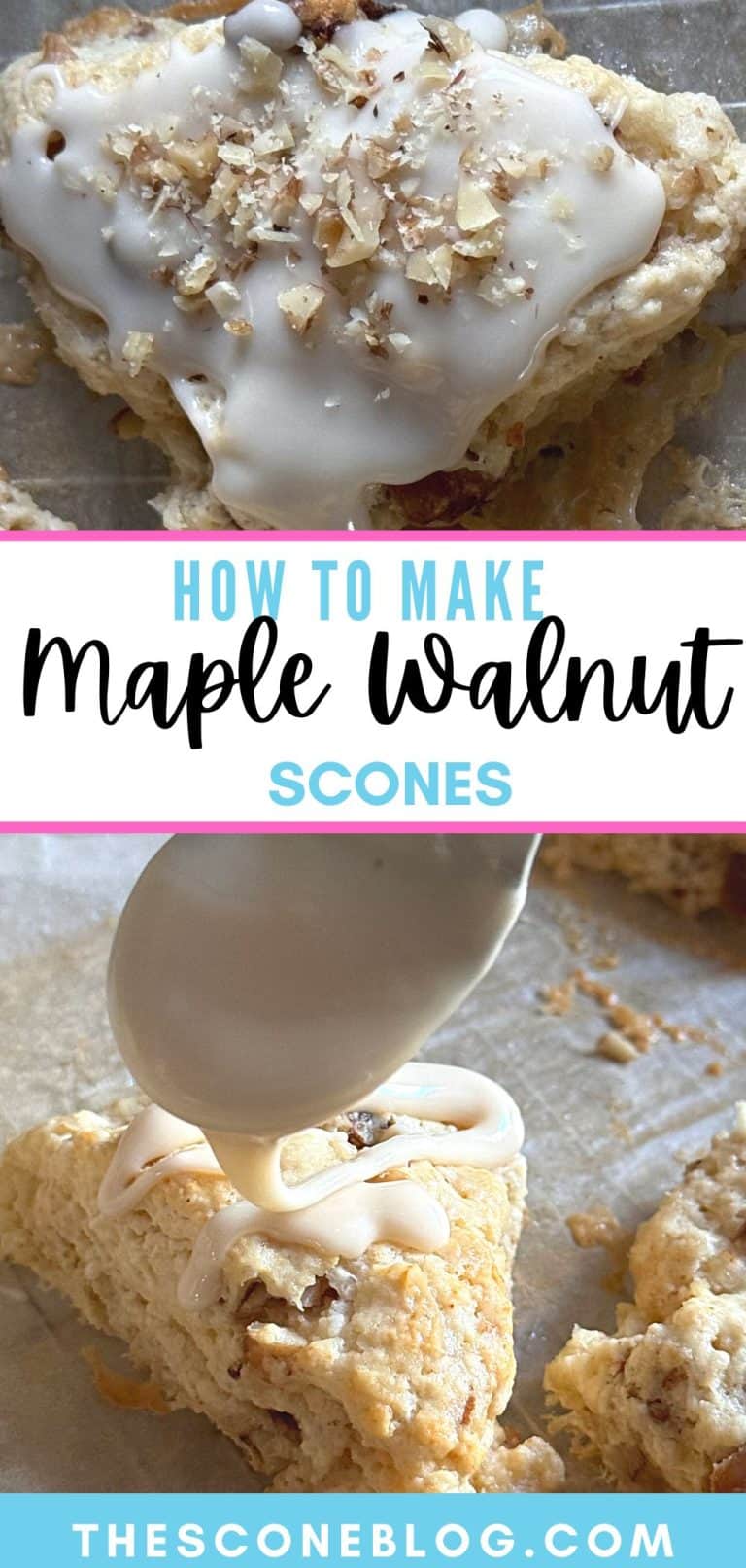 Easy Maple Walnut Scones Recipe - the scone blog