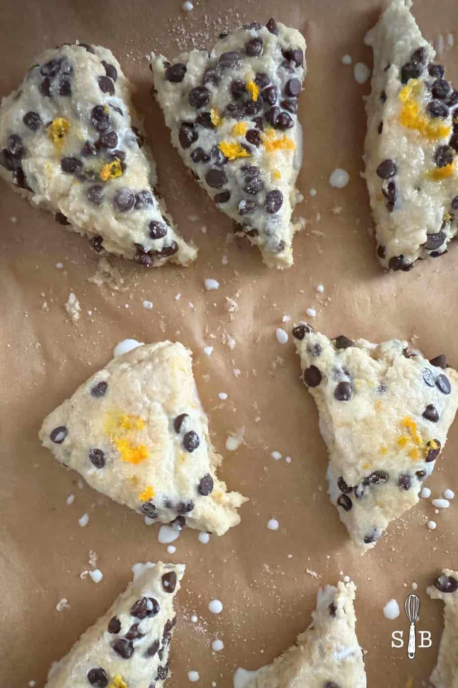 Easy Orange Chocolate Chip Scones Recipe - the scone blog