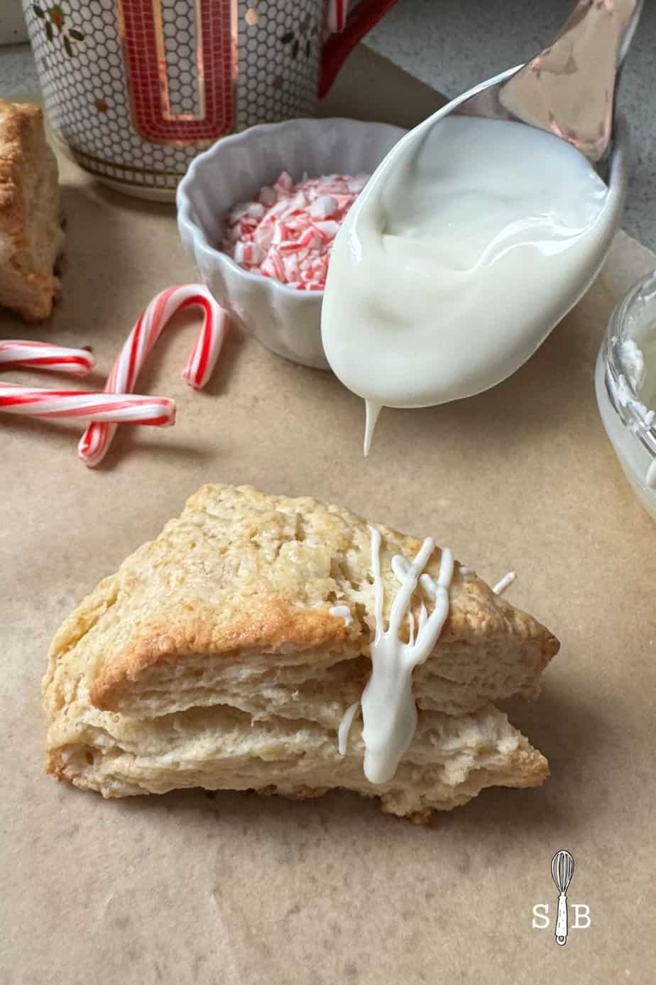 Peppermint White Chocolate Scone Recipe - the scone blog