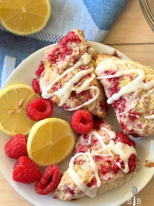 Lemon Poppyseed Scones Recipe {With Glaze!} - the scone blog