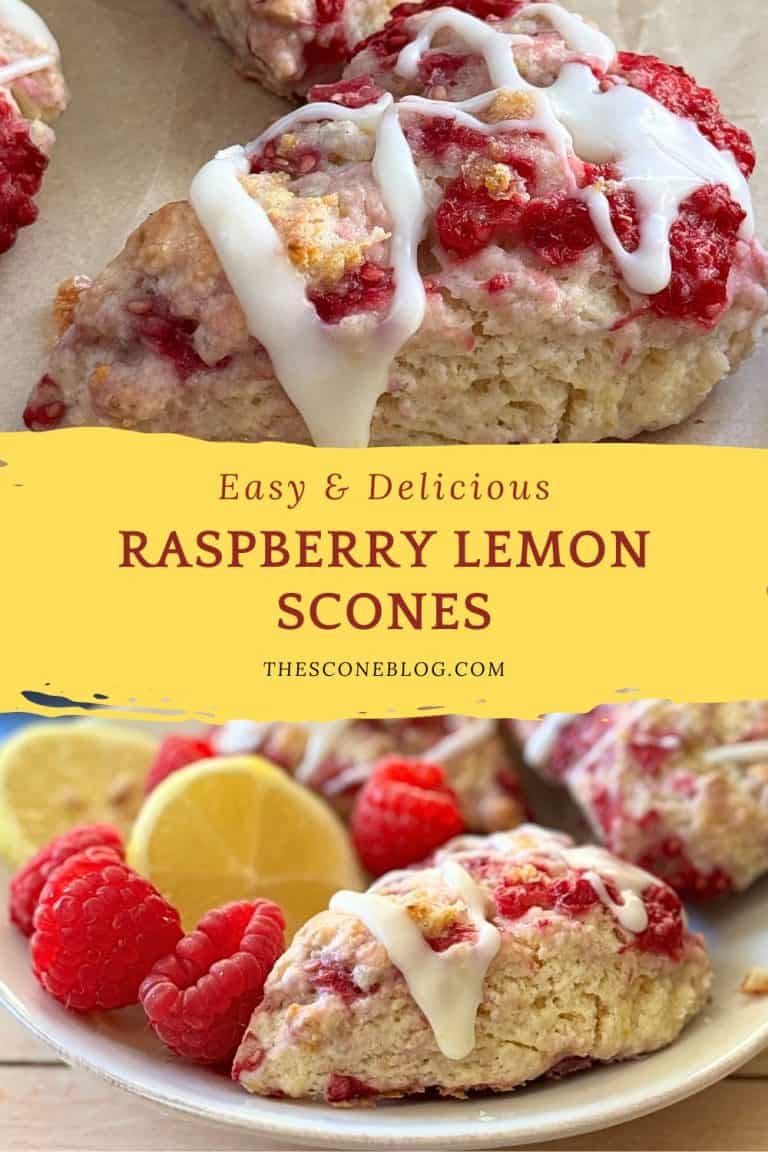 Lemon Raspberry Scones {Easy Recipe!} - the scone blog