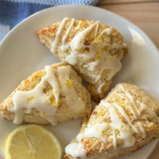 Easy Lemon Scones Recipe {With Lemon Glaze!} - the scone blog