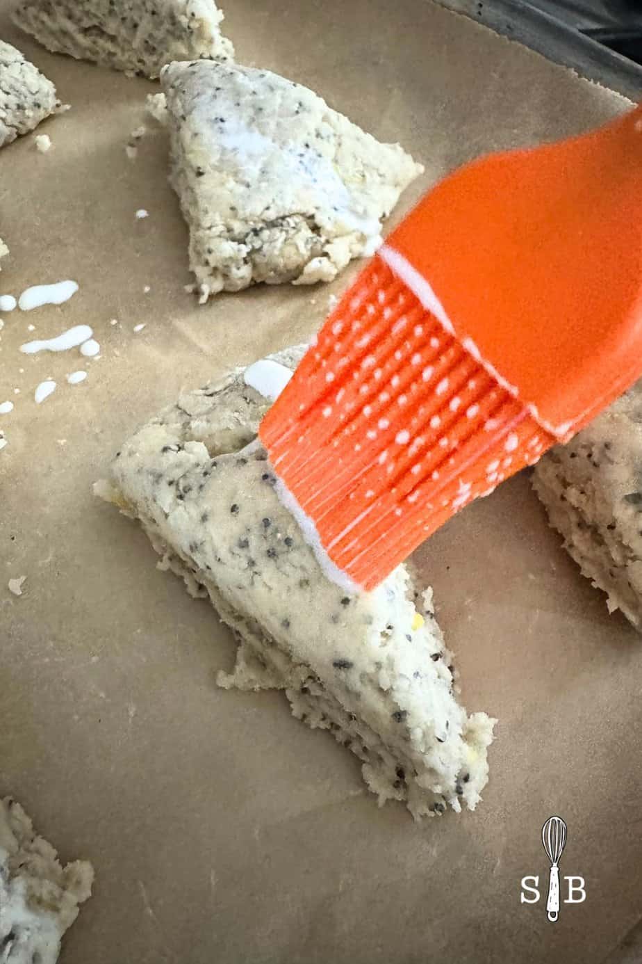 Lemon Poppyseed Scones Recipe With Glaze The Scone Blog