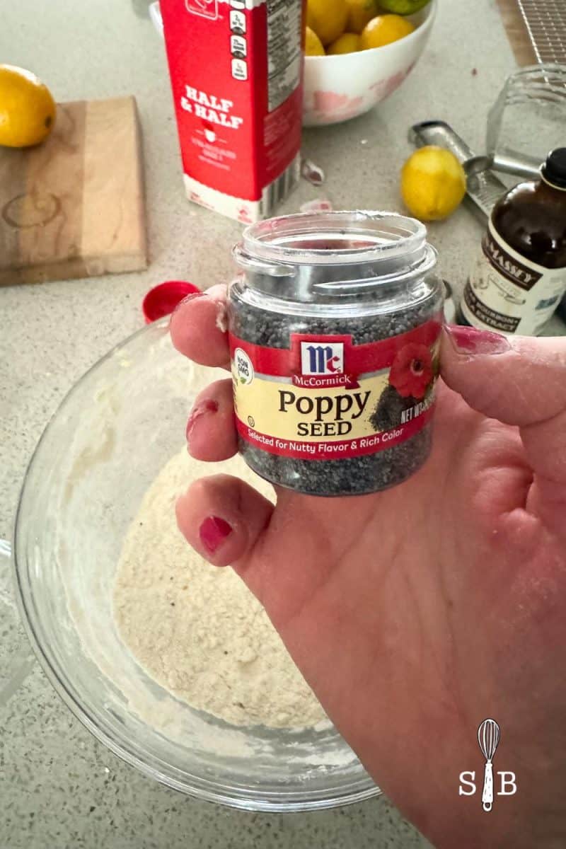 Lemon Poppyseed Scones Recipe With Glaze The Scone Blog